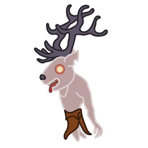 Cute Wendigo By Angelaale Redbubble