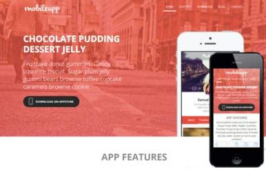 Mobileapp A App Based Flat Bootstrap Responsive Web Template By W Layouts