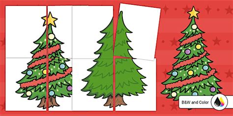 Extra Large Printable Christmas Tree Cutout
