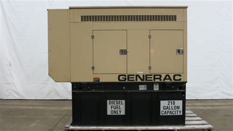 Used Generac 4d34 T Diesel Generator 60 Kw 0 Price Csdg