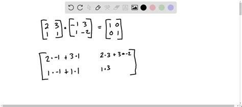 Solveddecide Whether Or Not The Given Matrices Are Inverses Of Each