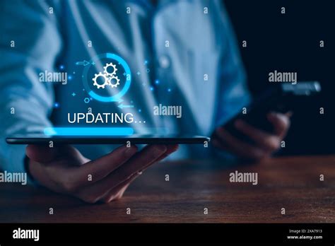 Operating System Upgrade Concept Installation App And Software Update