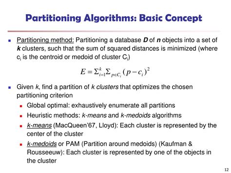 Ppt Data Mining Concepts And Techniques Cluster Analysis Basic Concepts And Methods