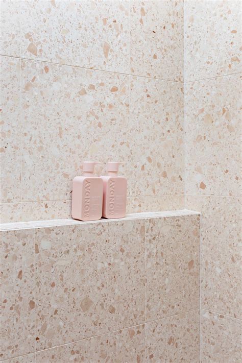 Latest News Tile Bathroom Pink Terrazzo Terrazzo
