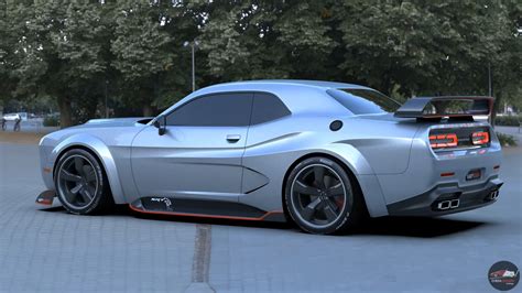 Modified Dodge Challenger Srt Hellcat Shows What Ice Muscle Cars Are