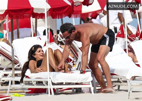 Teresa Giudices Steamy Sexy Beach Day In Miami With Hubby Luis Ruelas Aznude