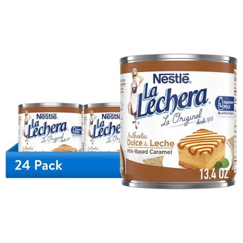 24 Pack Nestle La Lechera Dulce De Leche Milk Based Liquid Caramel