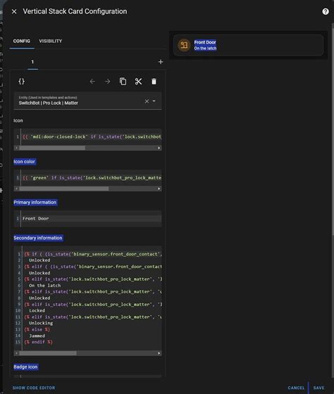 Wider Configuration Card Configuration Home Assistant Community