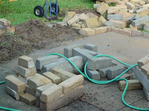 Masonry Fire Pit 6 Steps With Pictures Instructables