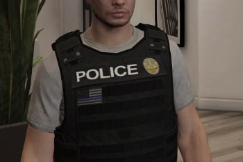 LSPD Bulletproof Vest Retexture For EUP GTA5 Mods Com