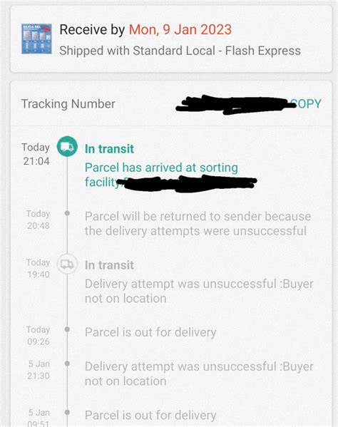 Flash Express Is A Joke No Delivery Attempts Made But Always Marked As
