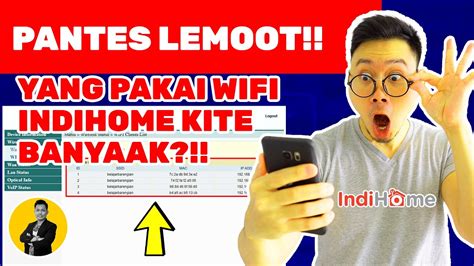 Cara Melihat Pengguna Wifi Indihome Fiber Tutorial Mudah Work Youtube