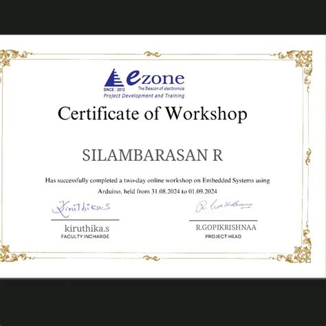Silambarasan Rajendiran On Linkedin Embeddedsystems Arduino Ezone