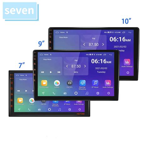 Rádio De Carro Android 12 Autoradio 32g 2 Din 7 9 ′10 Polegadas