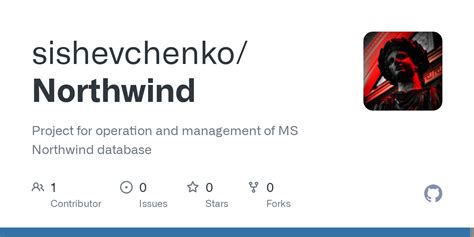 Github Sishevchenko Northwind Project For Operation And Management Of Ms Northwind Database