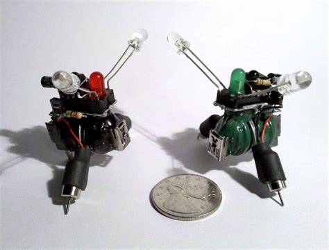 TINY USB Rechargeable IR Remote Controlled Robot IR RC Robot Type Let S Make Robots