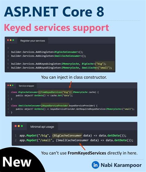 nabi karampour on linkedin dotnet aspnetcore csharp 11 comments
