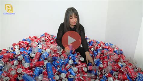 ژنێک لە شاری هەولێر لەماوەی ساڵێکدا نزیکەی 3600 قوتوو بیبسی و کۆلای