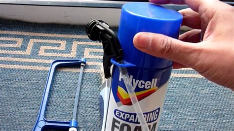 Fill Deep Holes With Polycell Expanding Foam Filler Fills Deep Holes