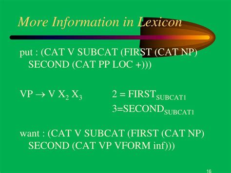 Ppt Unification Grammars Powerpoint Presentation Free Download Id4272231