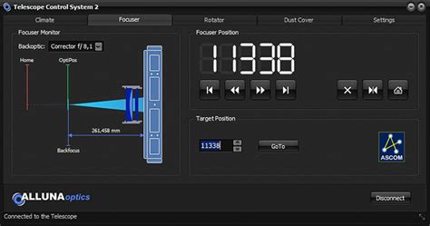 The Alluna Tcs Telescope Control System