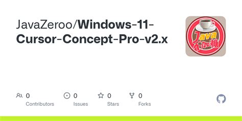 Github Javazeroo Windows 11 Cursor Concept Pro V2 X
