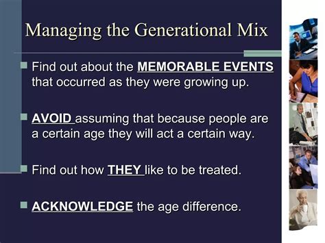 Understanding Generational Differences Presentation Ppt