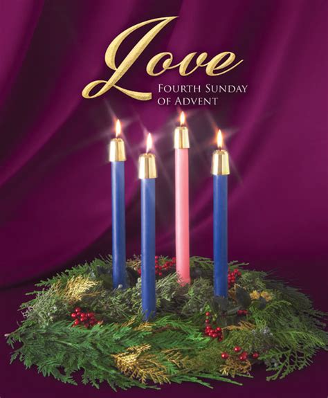 Church Bulletin 14 Advent Herein Is Love 1 John 4 10 Pack