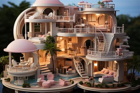 Premium Ai Image Delightful Geometric Drawing Of A D House