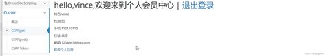 Csrf跨站请求伪造漏洞 带靶场演示漏洞挖掘）跨站请求伪造csrfppt Csdn博客