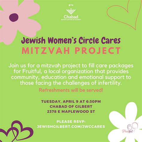 Jwc Cares Mitzvah Project