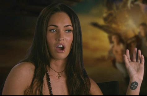 Megan Fox Revenge Of The Fallen Special Features Megan Fox Photo