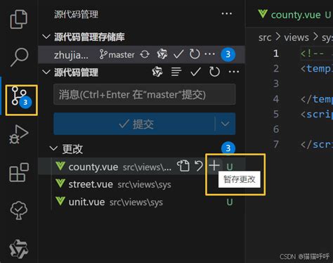 使用vscode提交gitee代码，由于提交消息为空，已取消提交操作由于提交消息为空已取消提交操作。 Csdn博客