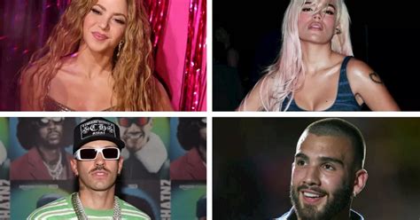 Premios Mtv Europa 2023 Karol G Shakira Feid Y Manuel Turizo Entre