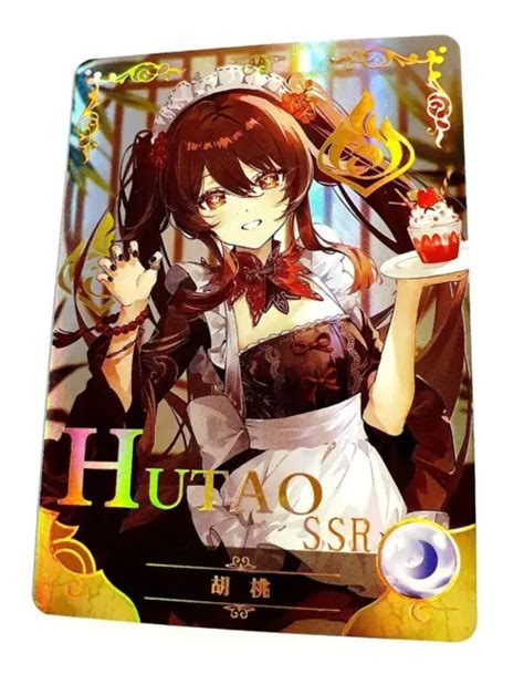 Goddess Story Waifu Card Tcg Hu Tao Genshin Impact Ssr Ns M Ssr Eur Picclick De