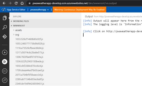 Allen Conway How To View Deployed Files For A Web App Using The Azure