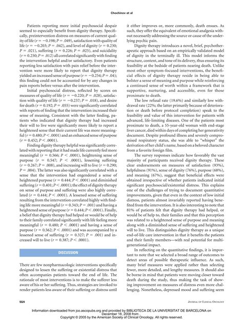 Article Dignity Therapy Pdf