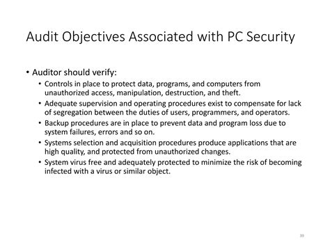 chapter 3 security part i auditing operating systems and networks pptx