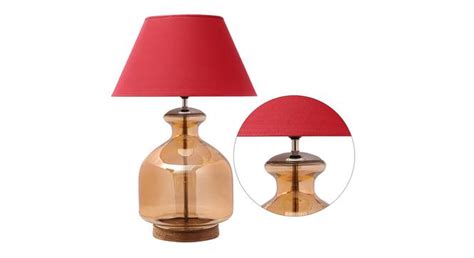 Poppy Glass Table Lamp Urban Ladder