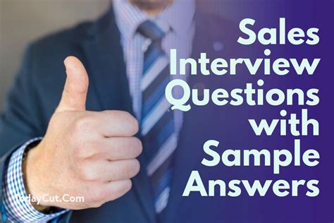 Sales Interview Questions And How To Answer Them