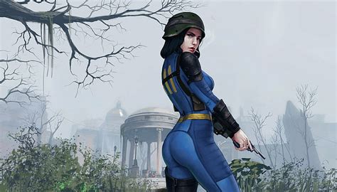 Fallout 4 Female Survivor Wallpaper