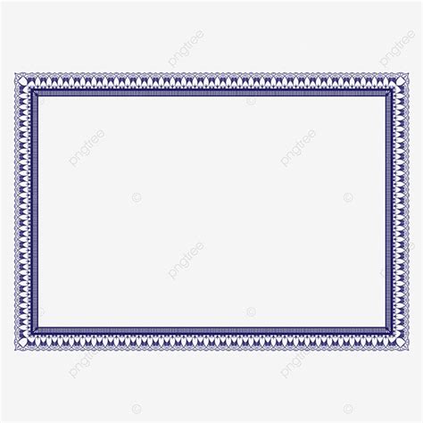 Art Border Design Certificate Vector And PNG