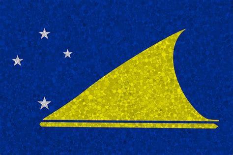 Premium Photo Flag Of Tokelau On Styrofoam Texture
