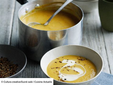Soupe au chou fleur carotte et cumin facile découvrez les recettes