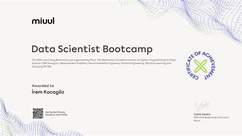 Datascience Miuul Veribilimi Machinelearning Bootcamp Python Crm