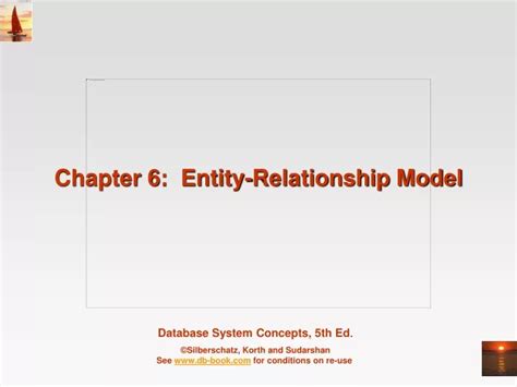 PPT Chapter 6 Entity Relationship Model PowerPoint Presentation