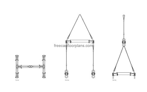 Scaffold Coupler Free Cad Drawings