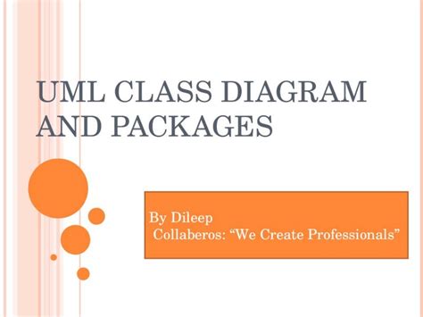 Ppt Uml Class Diagram And Packages Ppt For Dot Net Dokumentips