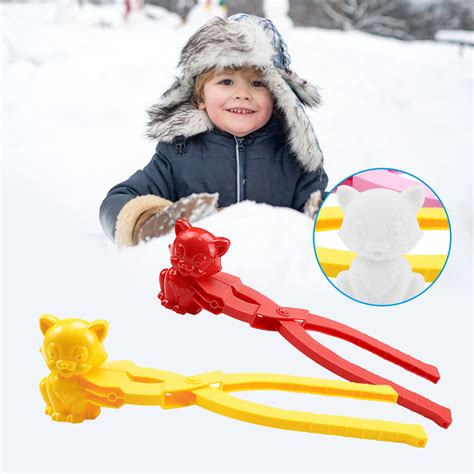 Snowball Maker Tool Easy To Use Smooth Edge Simple Operation No Burr Kitten Snowball Making