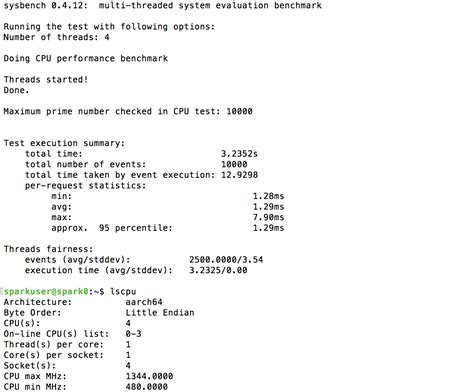 Sysbench Benchmark Result Of BPI M64 BPI M64 A64 Banana Pi Single Board Computer Open